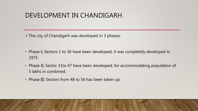 Chandigarh: grid iron pattern | PPTX | Developmental Sites | Real Estate