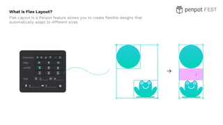 Penpot Grid Layout presentation announcement | PPT