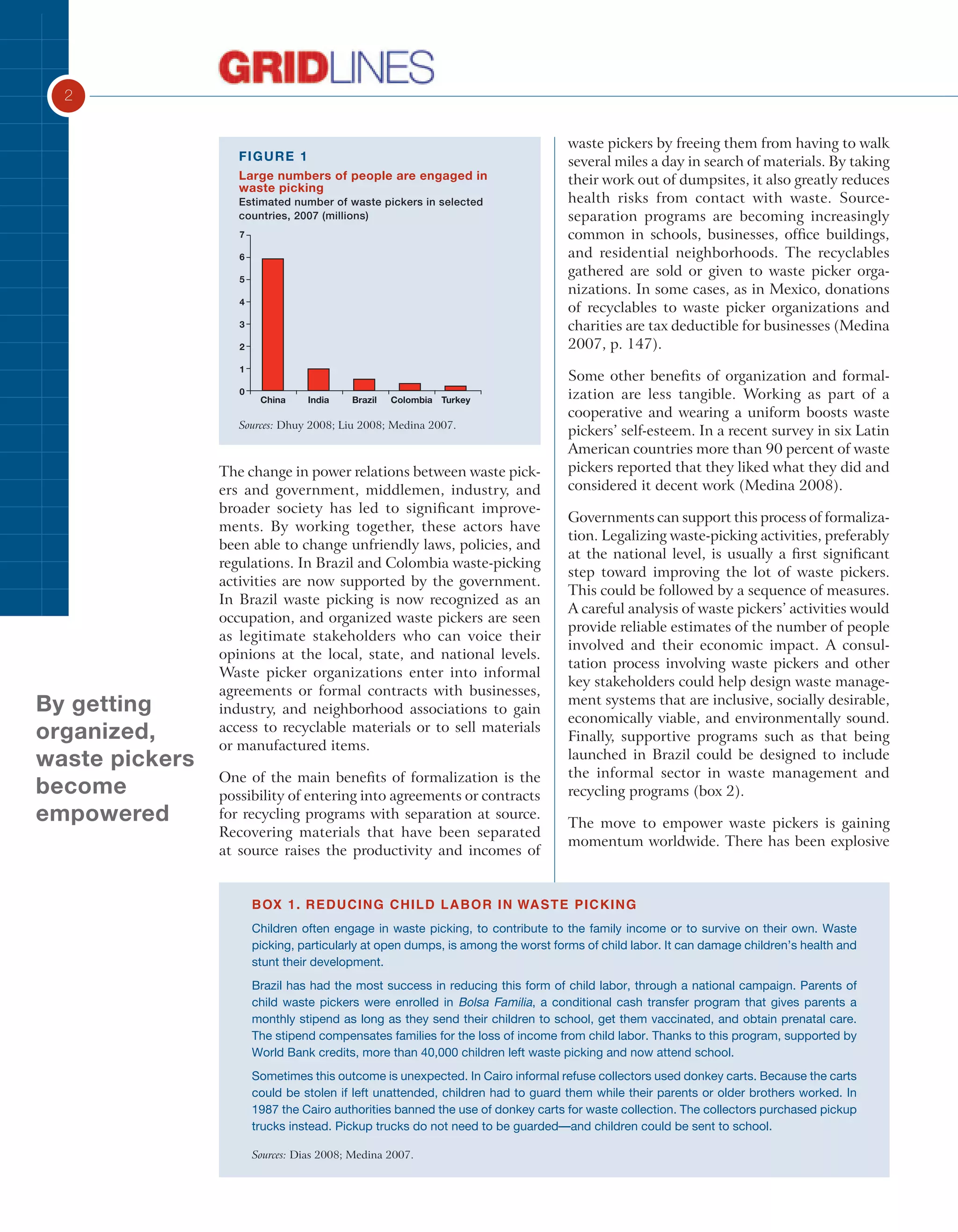 Gridlines 44-informal recycling - m medina | PDF