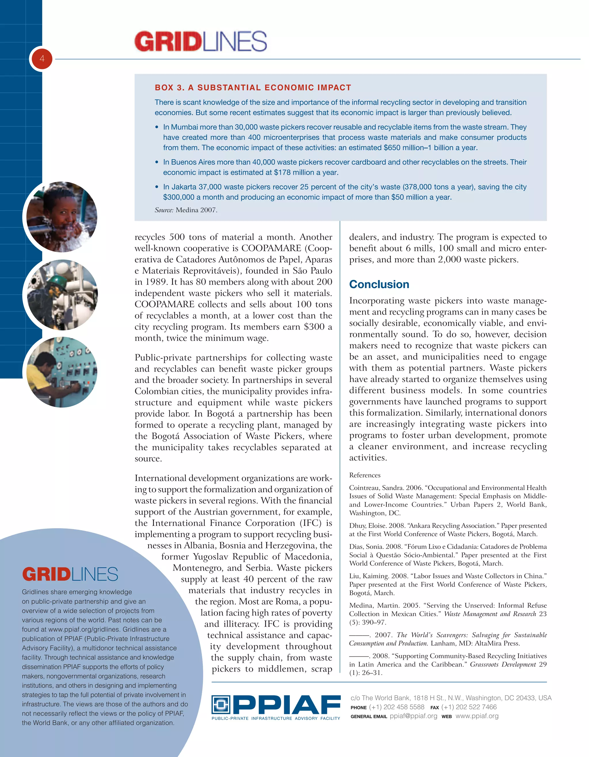 Gridlines 44-informal recycling - m medina | PDF