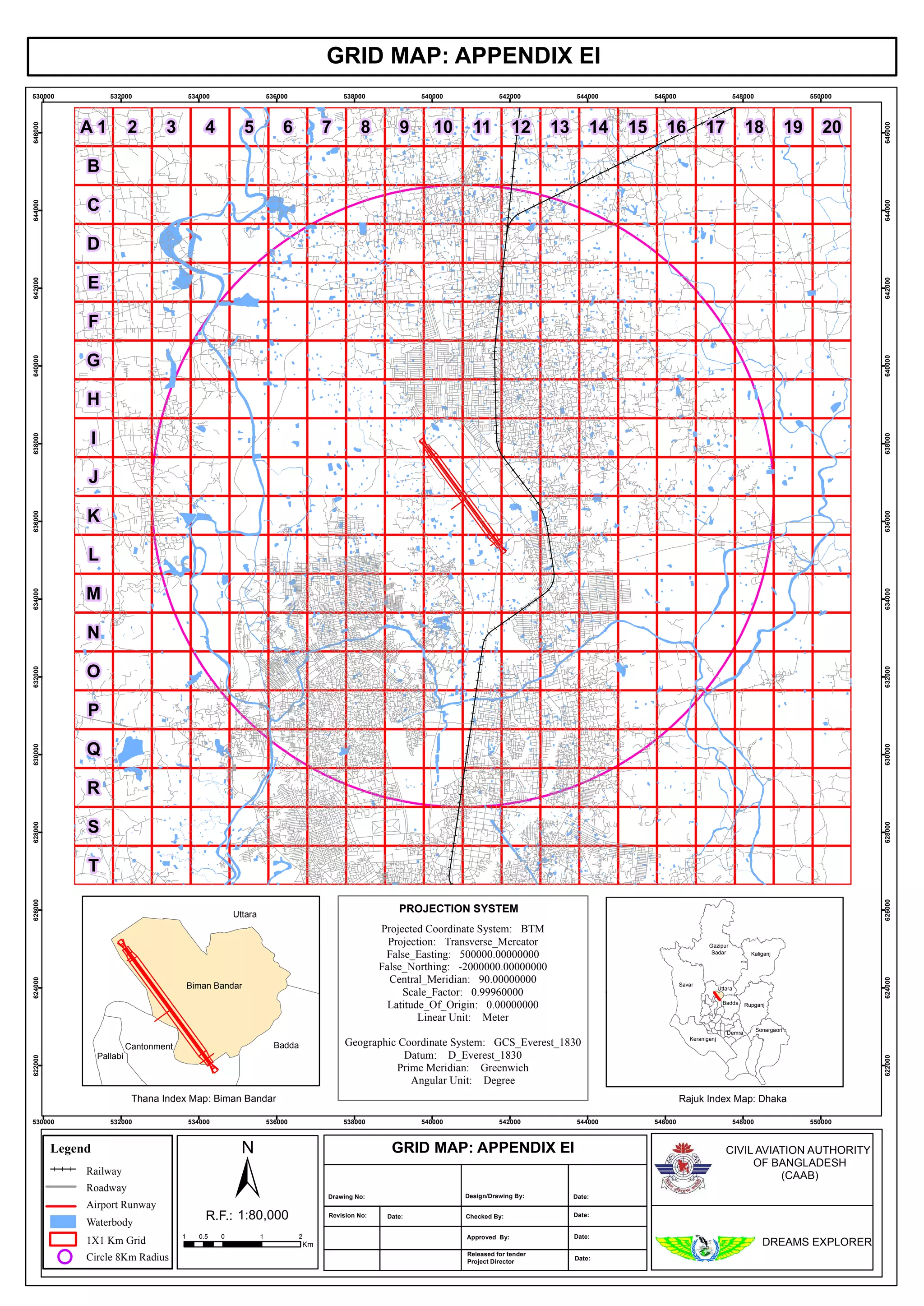 Grid map | PDF | Geography | Science