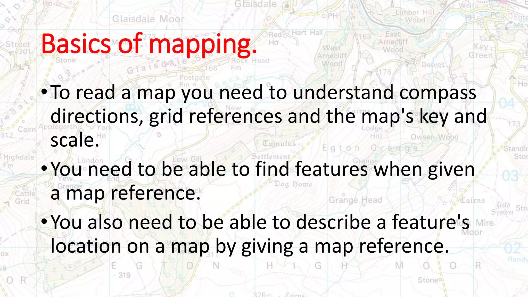 Map and Grid references | PPTX