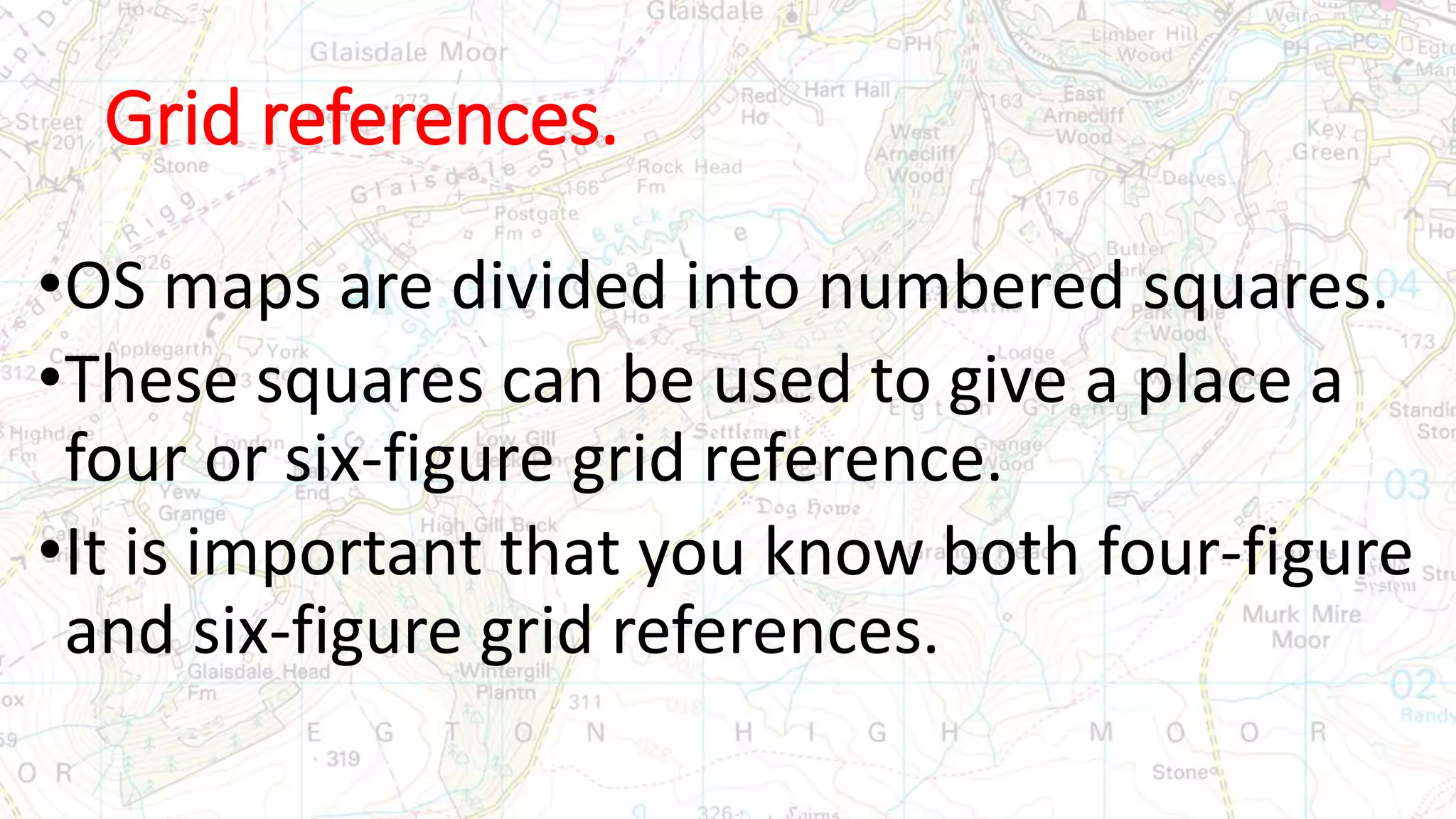 Map and Grid references | PPTX