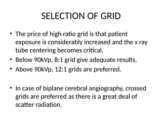 Xray Grids their use and types physics behind its use and how it ...
