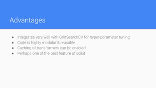Grid search, pipeline, featureunion | PPTX | Graphics Software | Computer Software and Applications