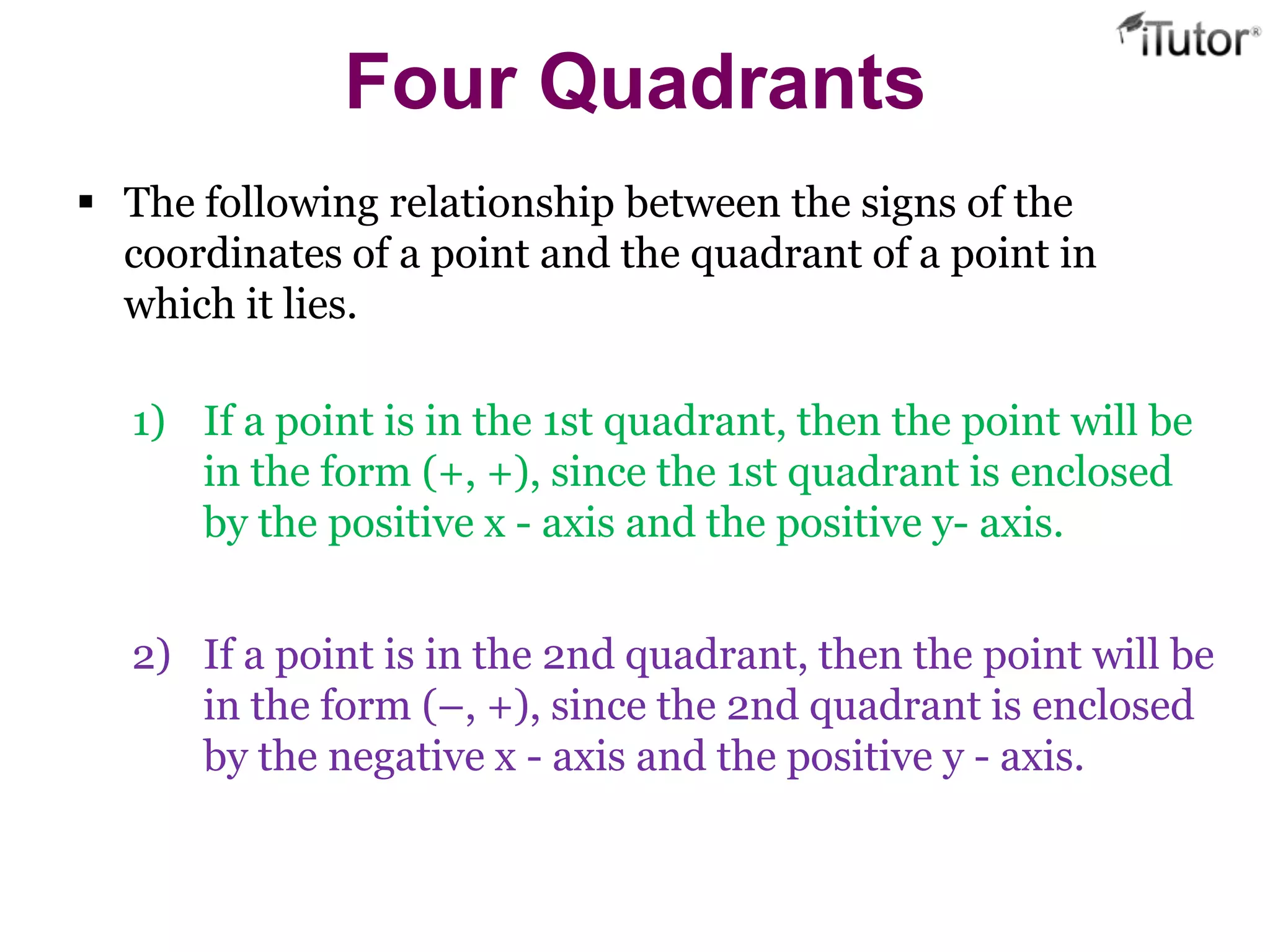 Geometry (Grid & section formula) | PPTX