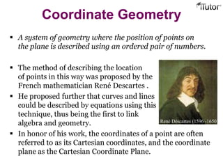 Geometry (Grid & section formula) | PPTX