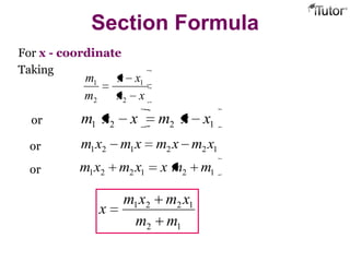 Geometry (Grid & section formula) | PPTX