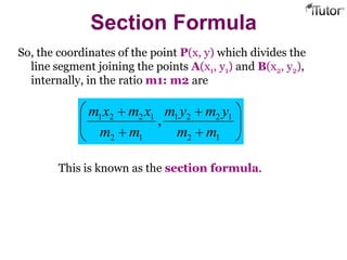 Geometry (Grid & section formula) | PPTX