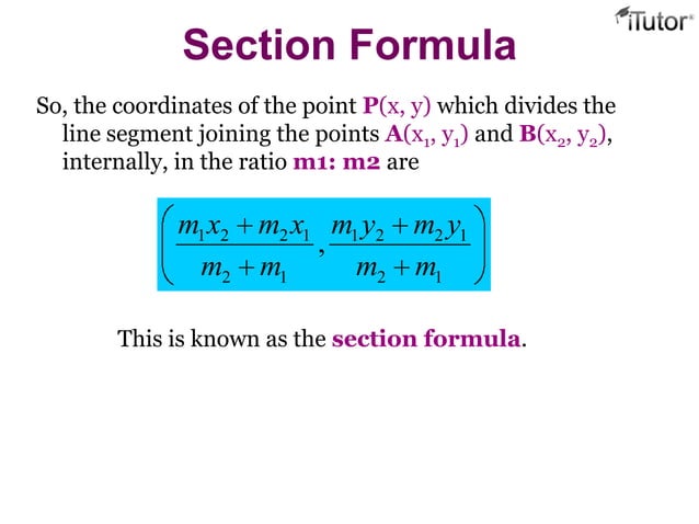 Geometry (Grid & section formula) | PPTX | Geography | Science