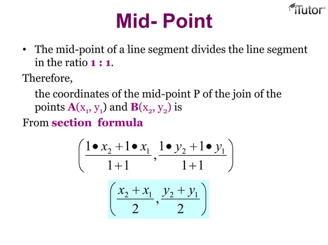 Geometry (Grid & section formula) | PPTX | Geography | Science