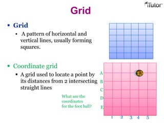 Geometry (Grid & section formula) | PPTX