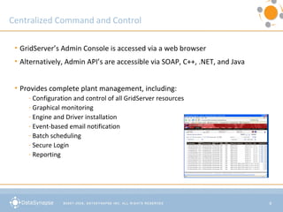 Grid Server Intro | PPT | Computing | Technology & Computing