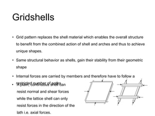 Understanding Gridshell Structures - Mannheim Multihalle Case Study | PDF