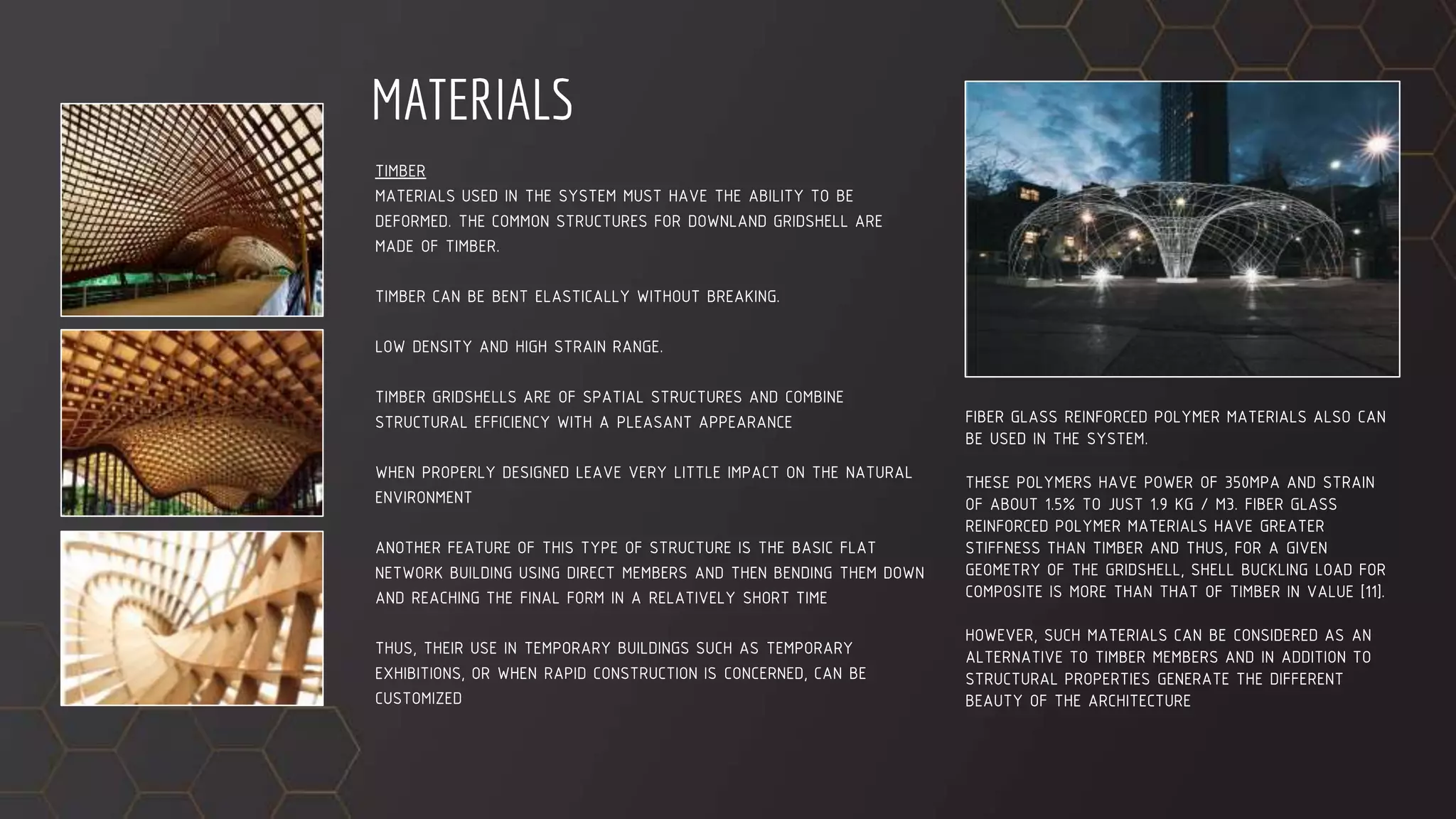 GRIDSHELL Structures | PPTX