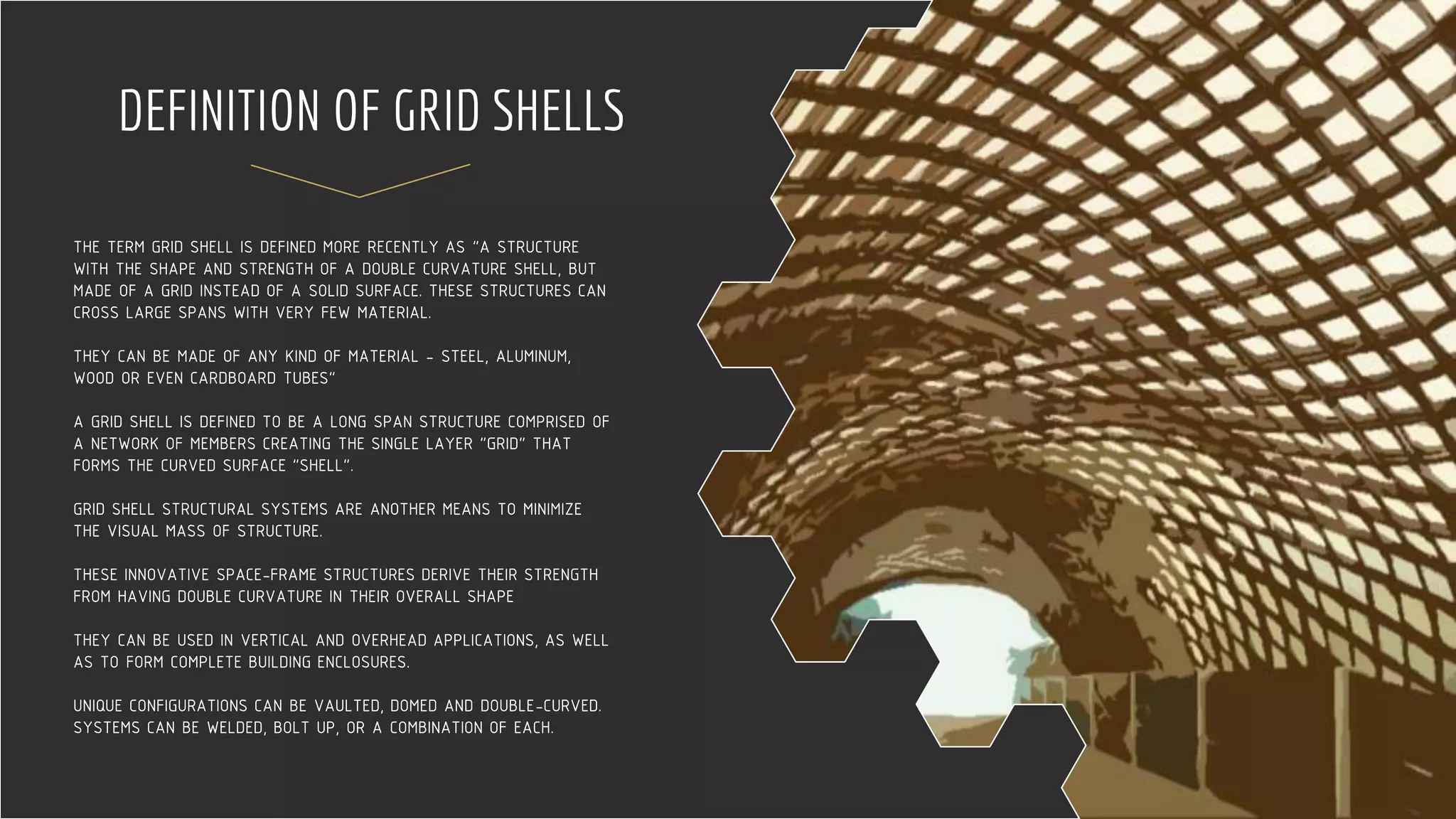 GRIDSHELL Structures | PPTX
