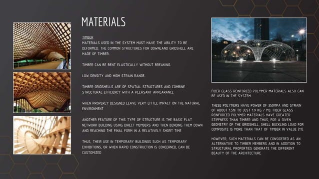 GRIDSHELL Structures | PPTX