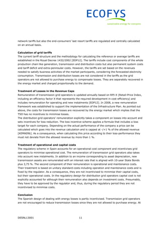Incentives to Improve Energy Efficiency in EU Grids | PDF