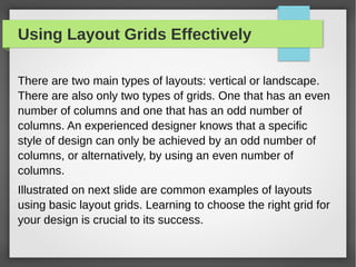Grid Systems in Graphic Design by ADMEC Multimedia Institute | PPT