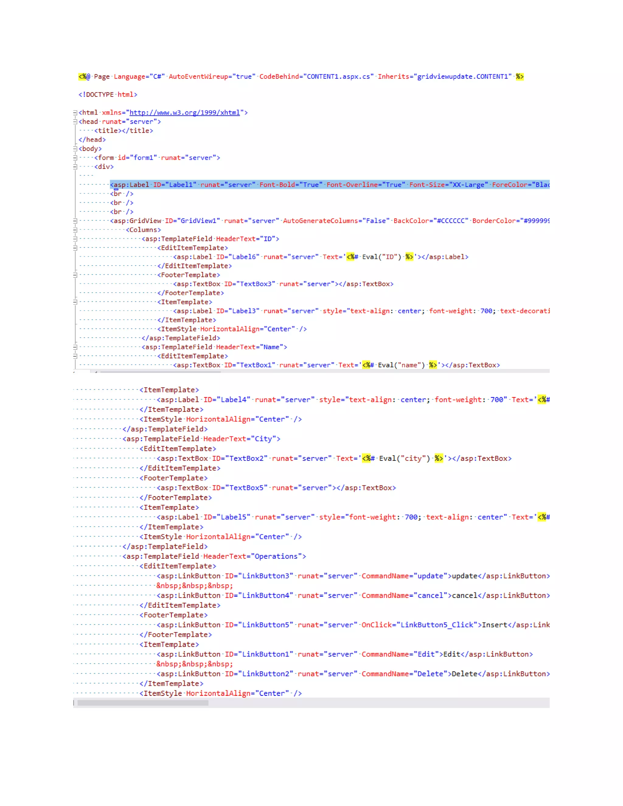 VISUAL PROGRAMING GRIDVIEW | PDF