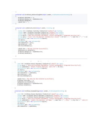 VISUAL PROGRAMING GRIDVIEW | DOCX | Computing | Technology & Computing