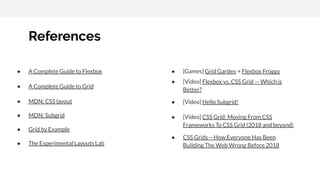 CSS Grid vs. Flexbox | PDF