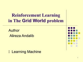 Solve Grid world problem | PPT