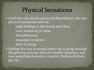Grief | PPT | Physical Therapy | Wellness