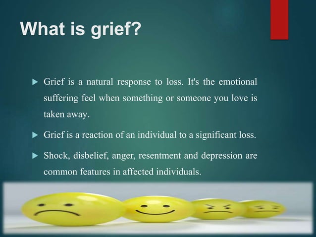 Grief.pptx | Cancer | Diseases and Conditions