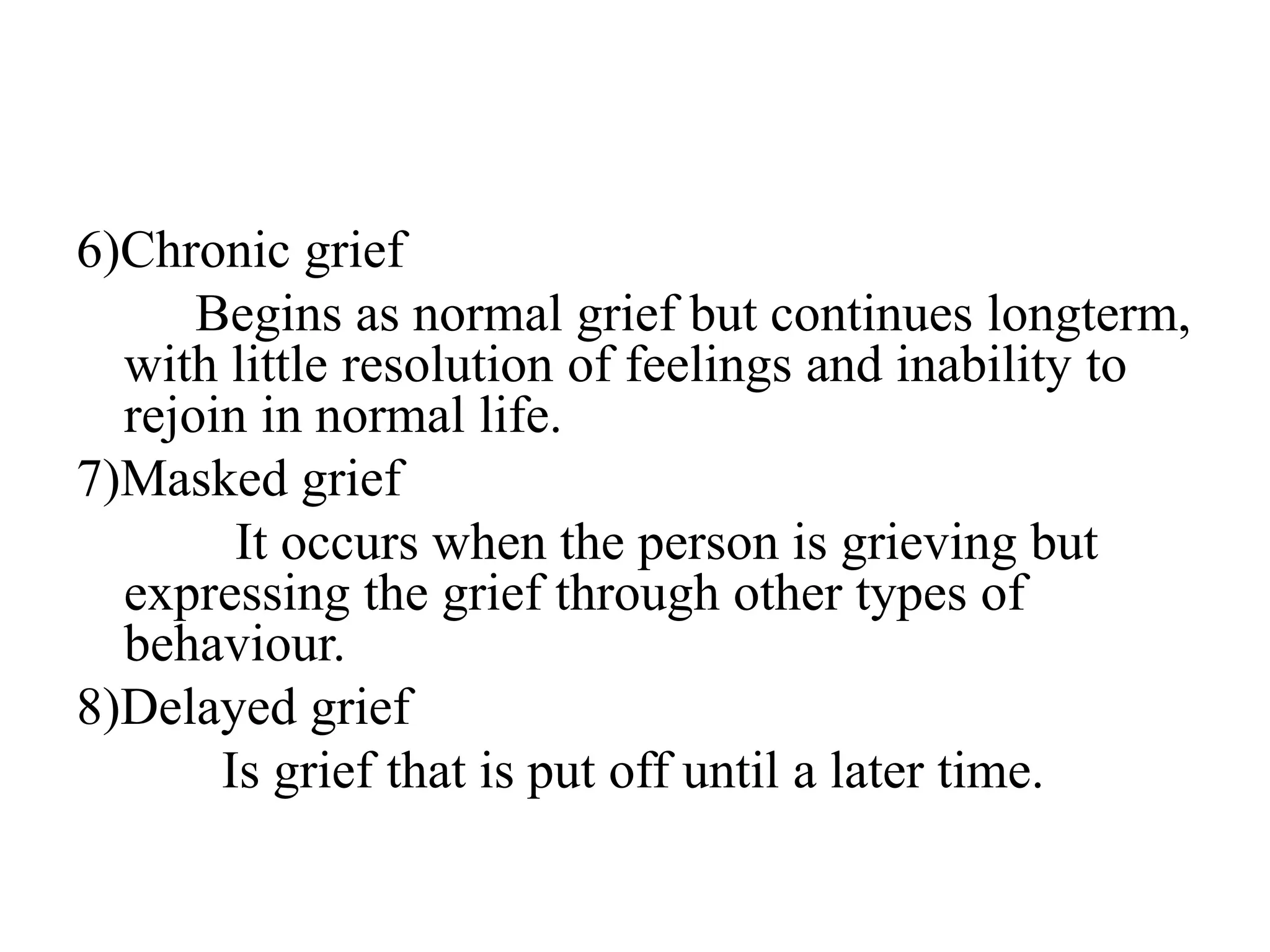 Grief and grieving | PPTX | Mental Health | Diseases and Conditions