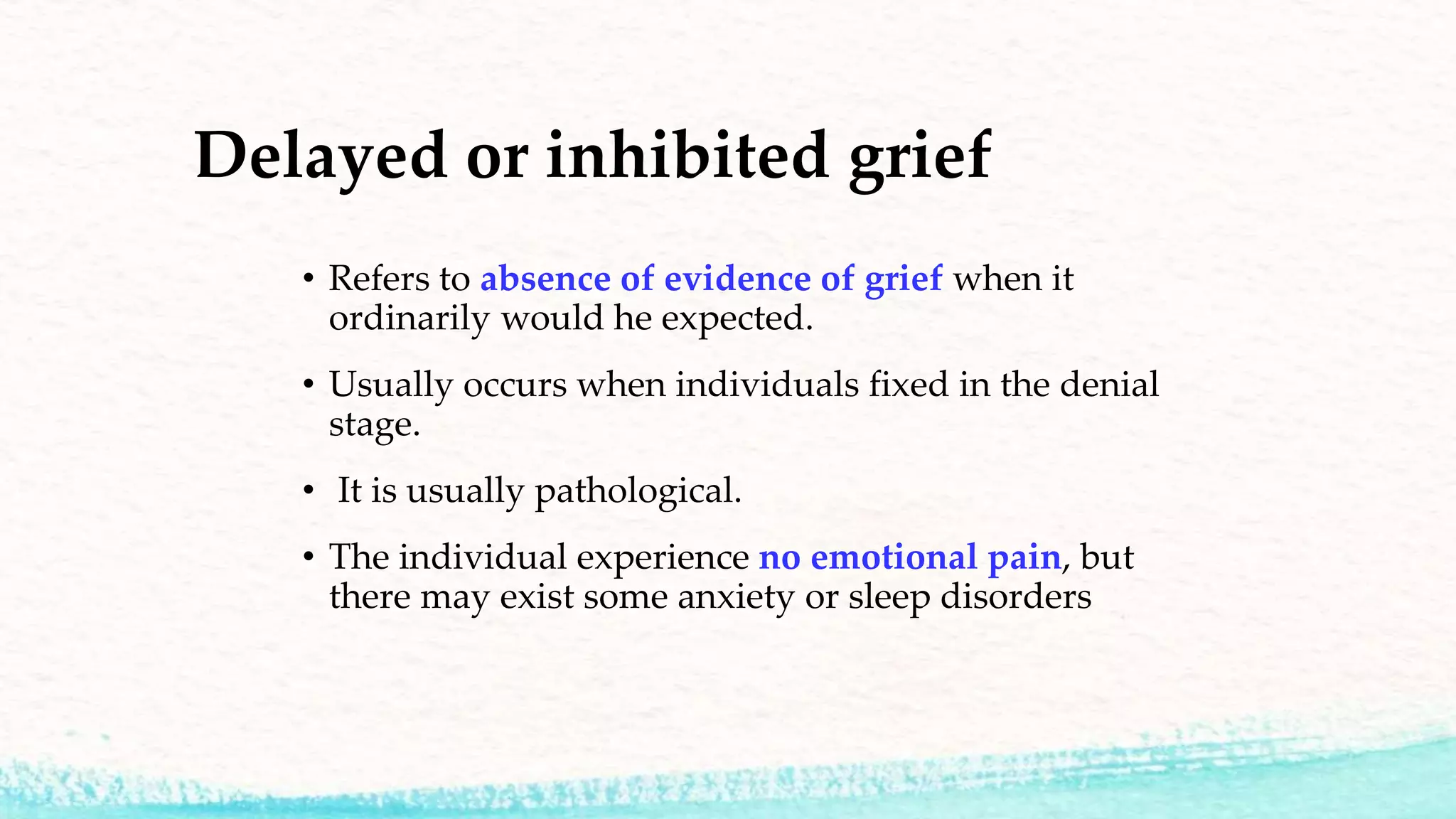 Grief and loss | PPTX