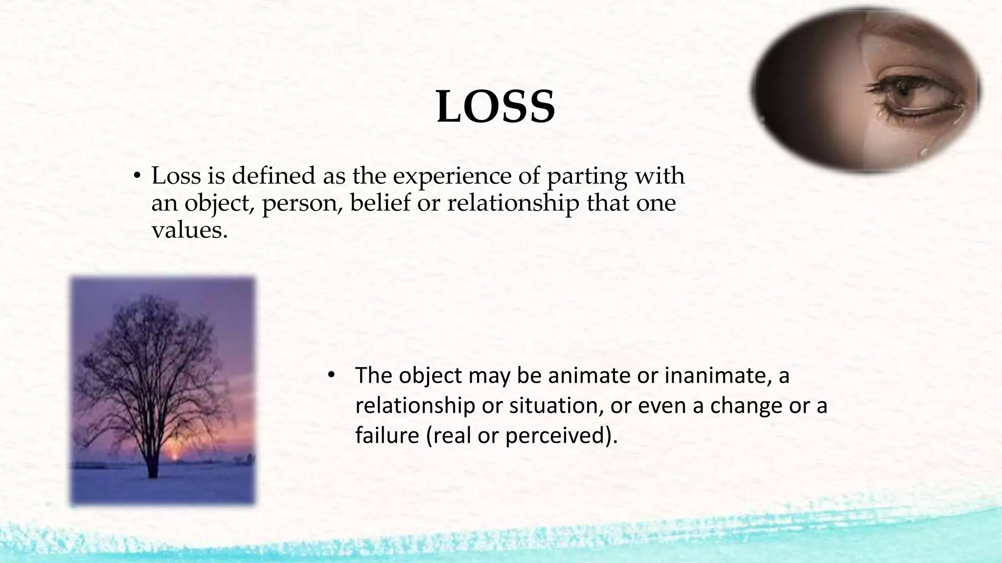 Grief and loss | PPTX