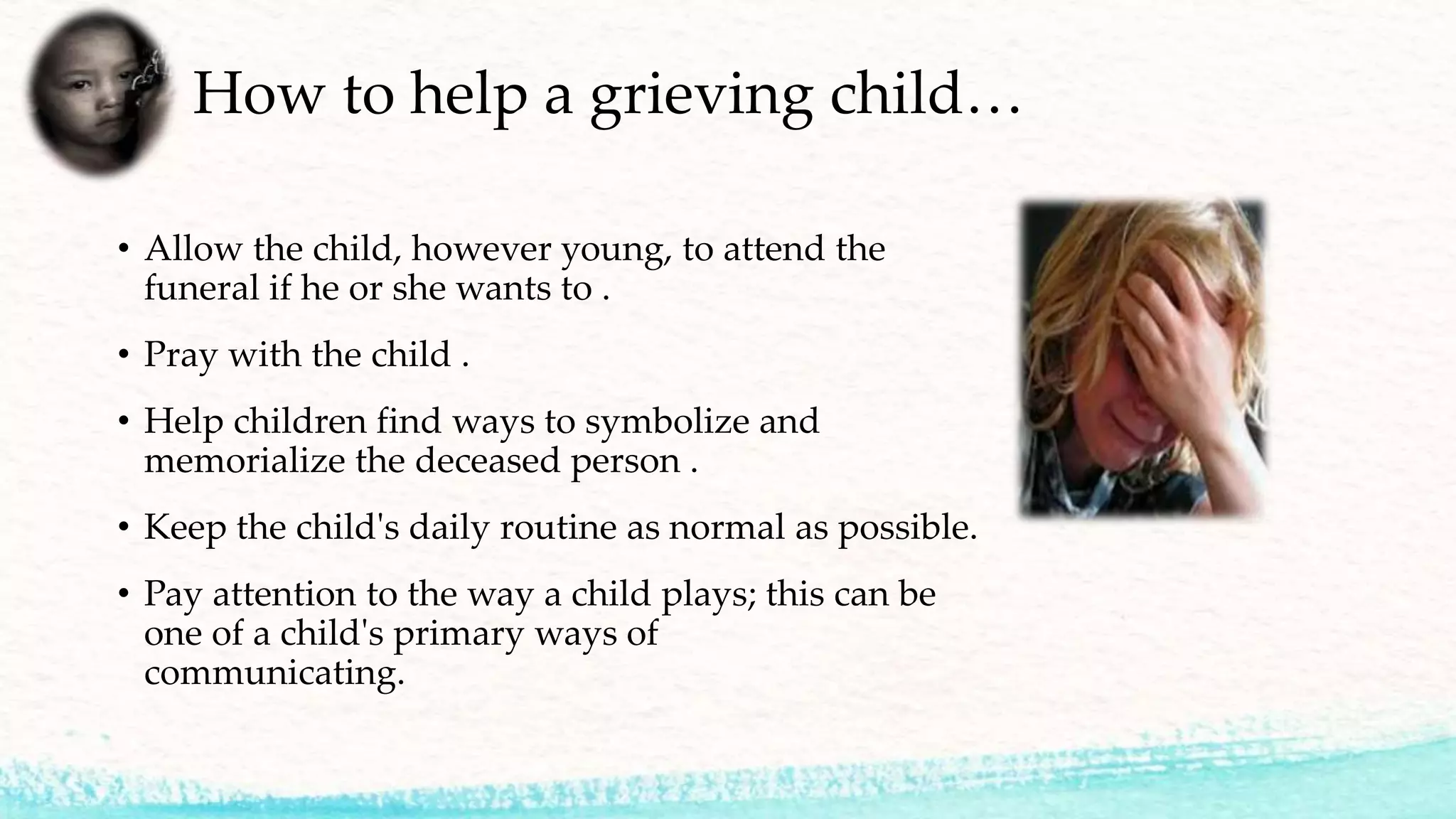 Grief and loss | PPTX