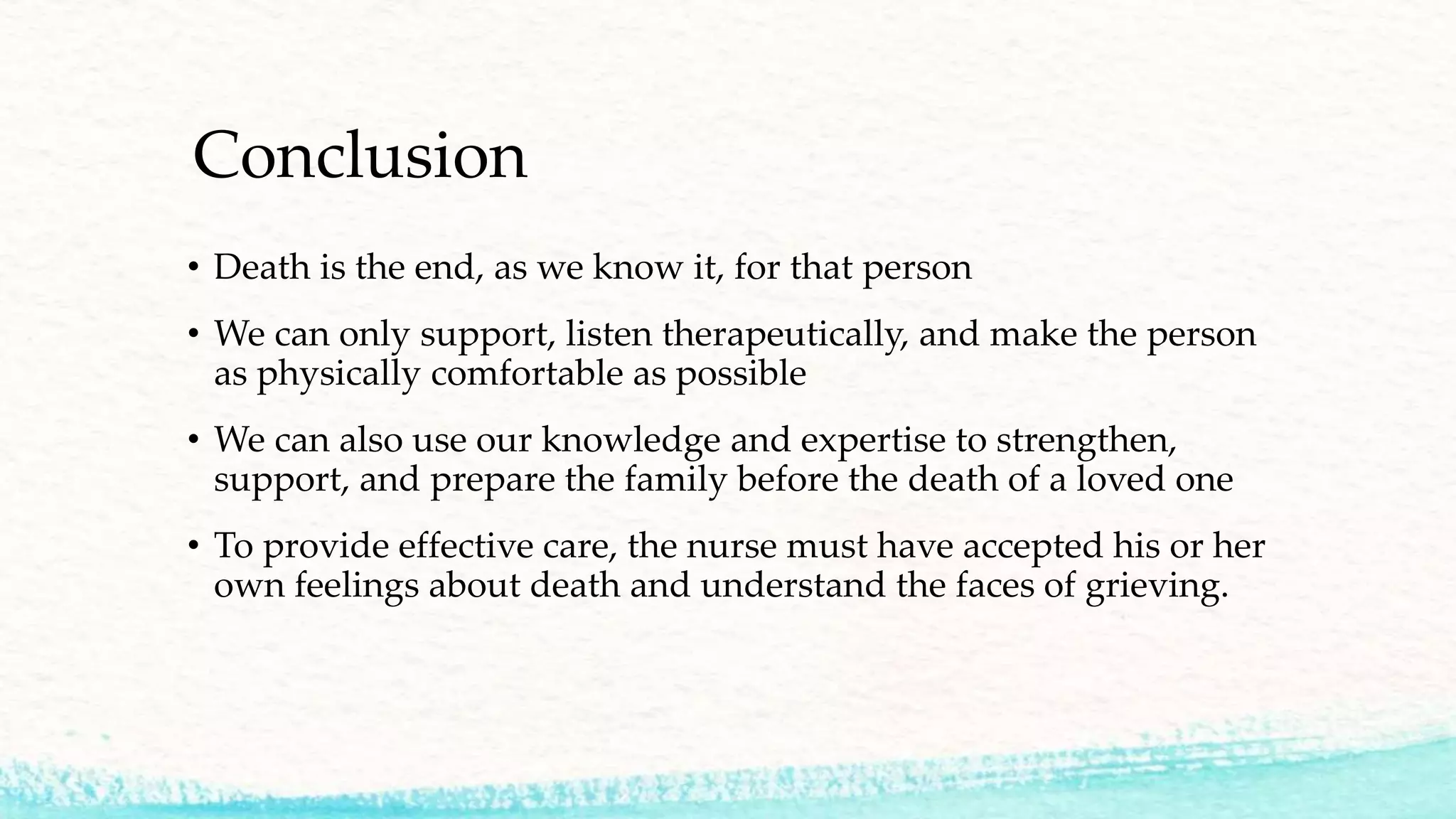Grief and loss | PPTX