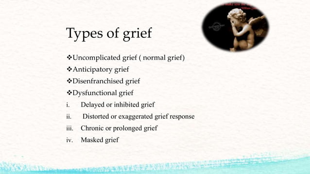 Grief and loss | PPTX