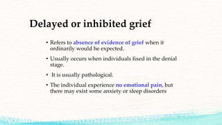 Grief and loss | PPTX