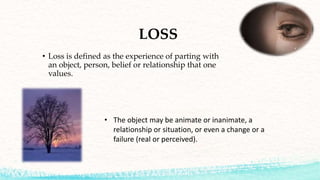 Grief and loss | PPTX