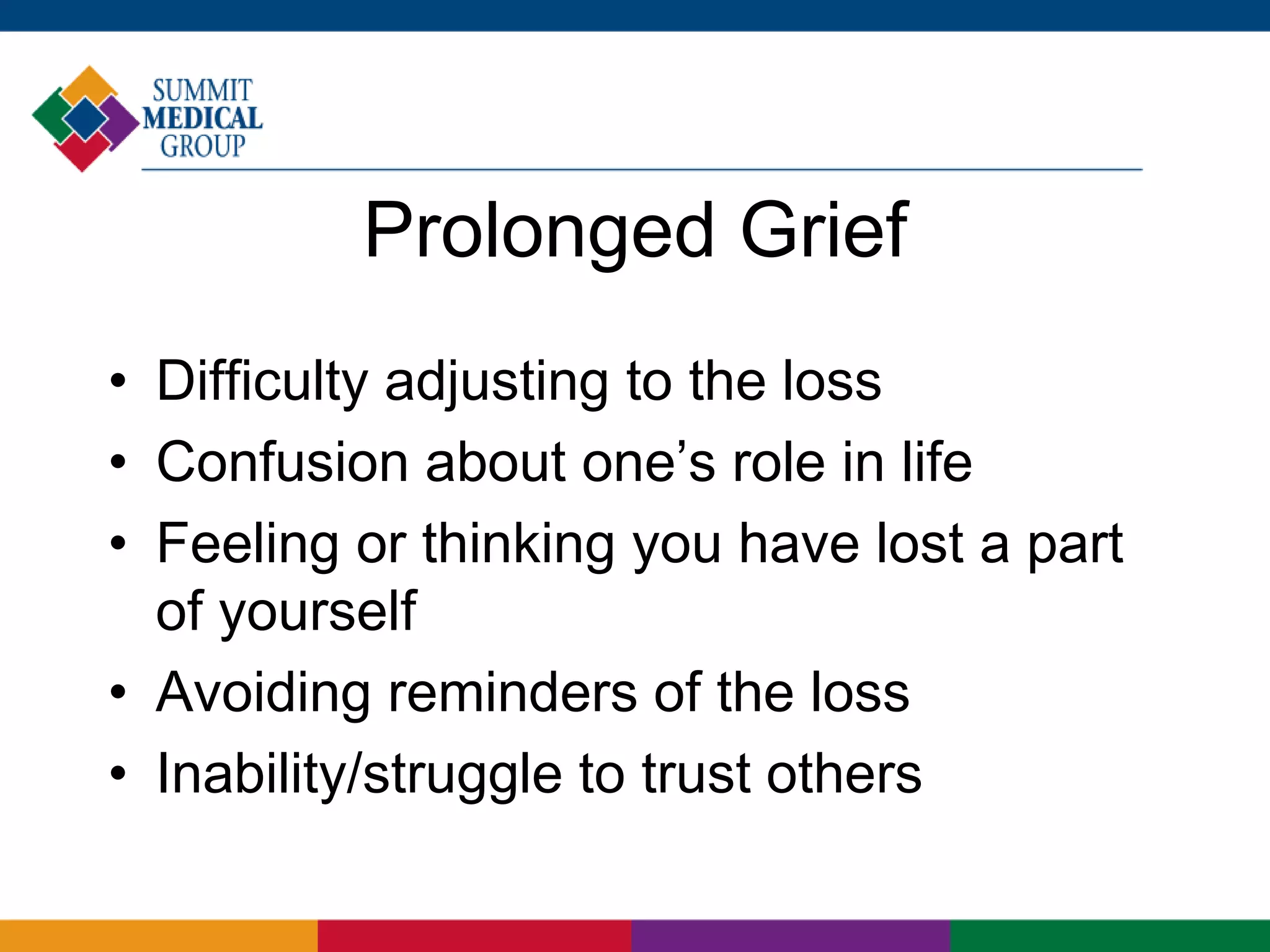 Living and Coping with Grief and Loss - 1.29.18 - Margaret S. Clarke ...