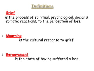 Grief counselling | PDF