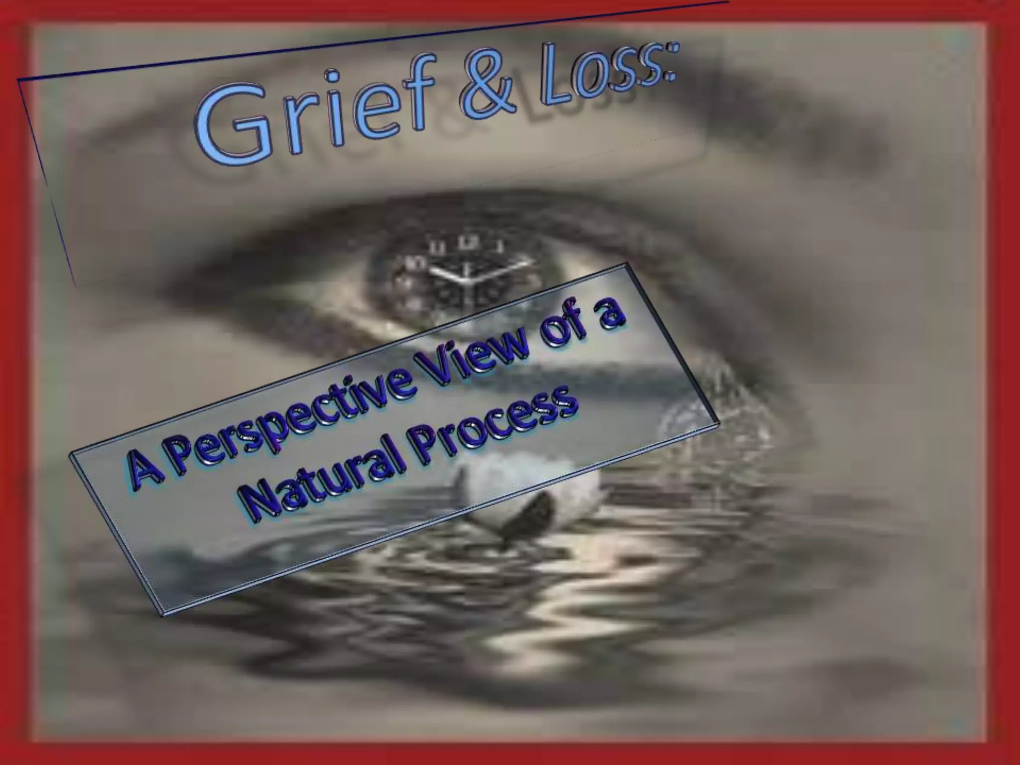 Grief & loss | PPTX