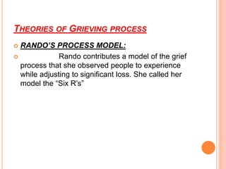 GRIEF & LOSS.pptx | Cancer | Diseases and Conditions