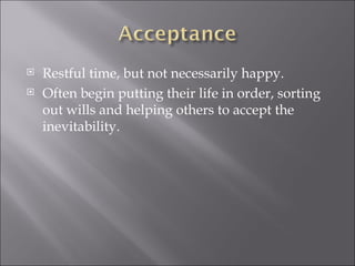Grief, Loss,Death And Dying | PPT