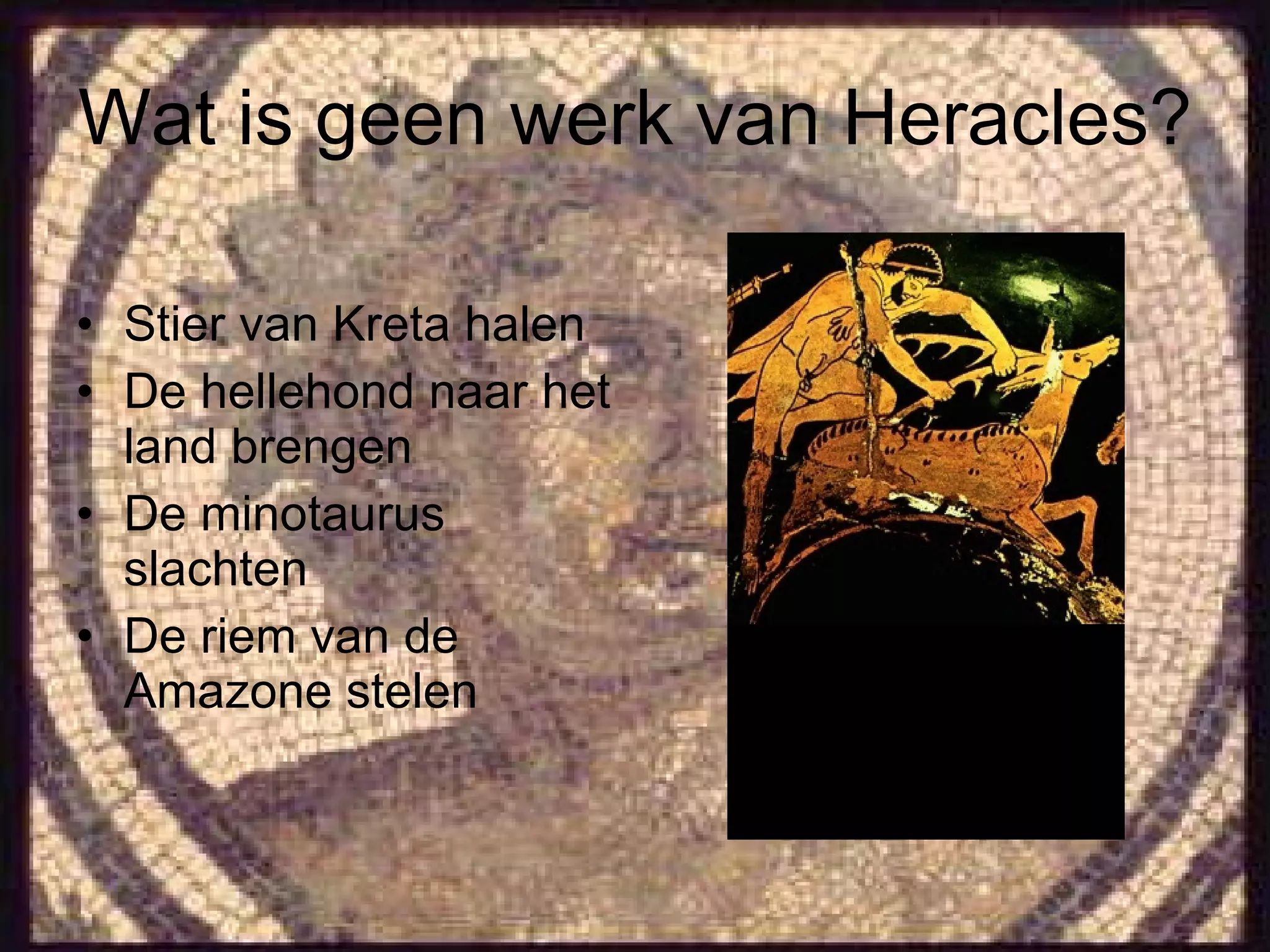 Griekse Mythologie Ppt