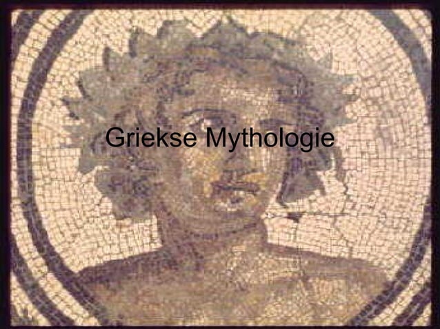 Griekse Mythologie Ppt