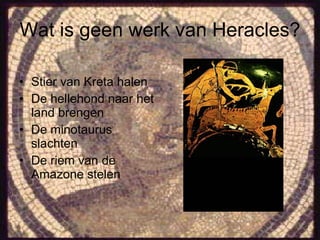 Griekse Mythologie Ppt