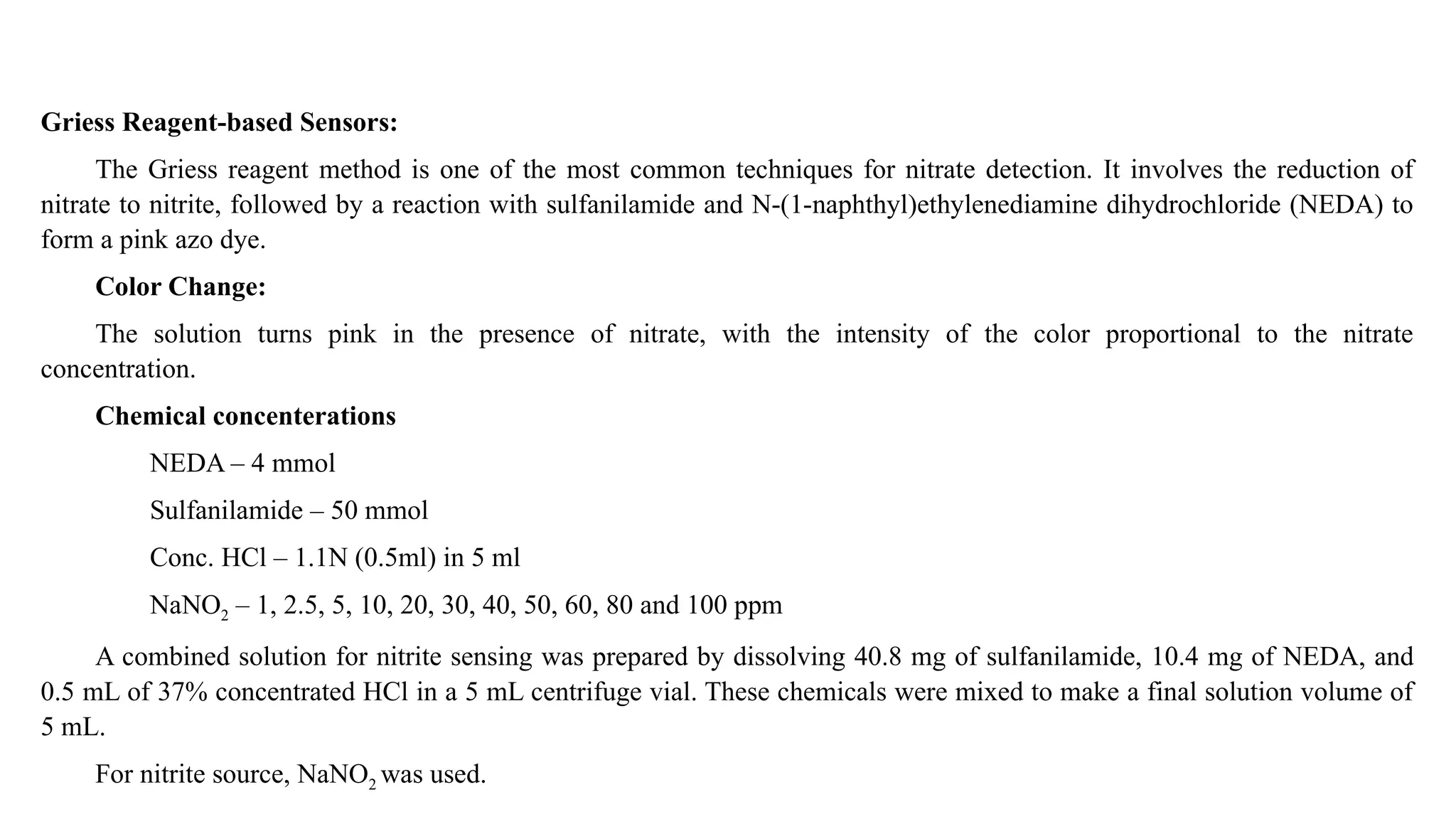 Griess reagent nitrite sensinghjkjk.pptx