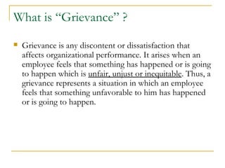 Grievance | PPT