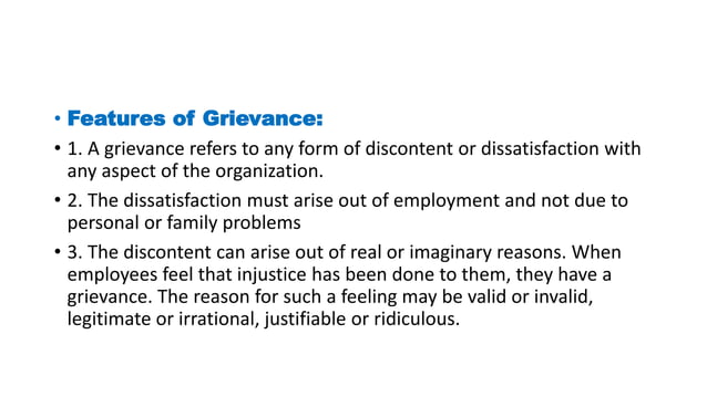 Grievance.pptx in human resources management | PPT