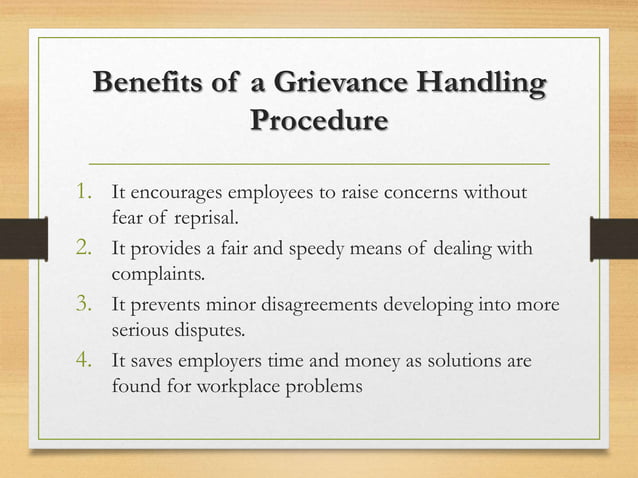 Grievance-handling | PPT
