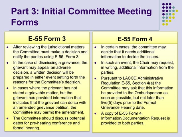 Grievance Committee Training Presentation | PPTX | Law